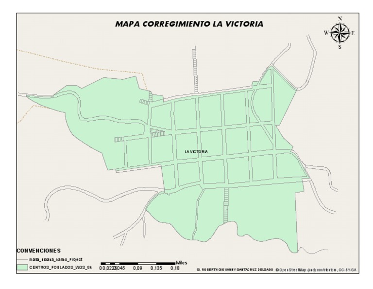 Mapa Corregimiento La Victoria | PDF
