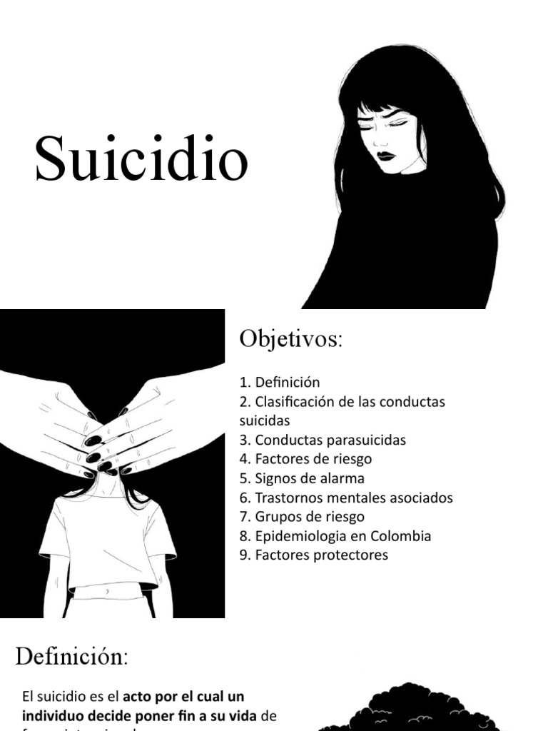 Análisis completo del fenómeno del suicidio: definición, clasificación ...