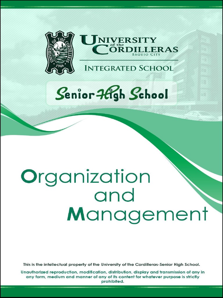 Org Man Module 9 Functional Areas of Management | PDF | Enterprise ...