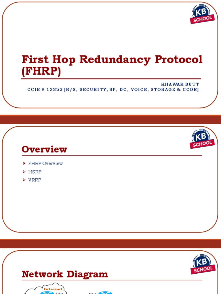 1.1 90. FHRP Services | PDF | Router (Computing) | Communications Protocols