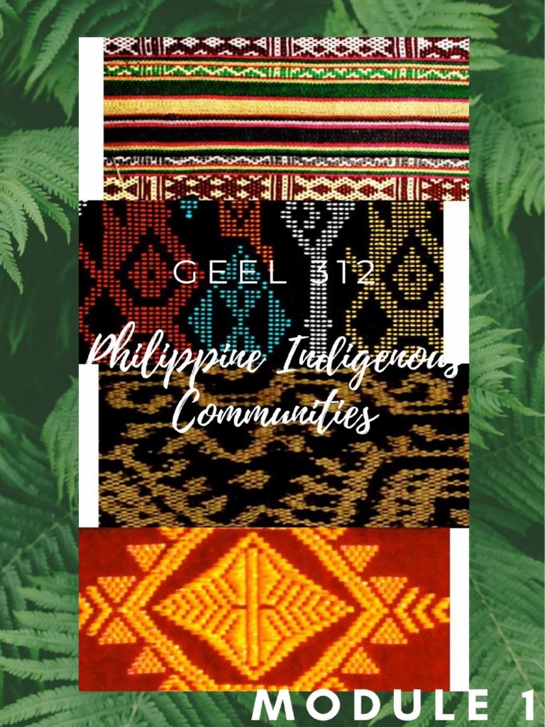 GEEL 312 Philippine Indigenous Communities Module 1 | PDF | Indigenous Peoples | Languages