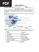 Araling Panlipunan Grade 5 Worksheets | PDF