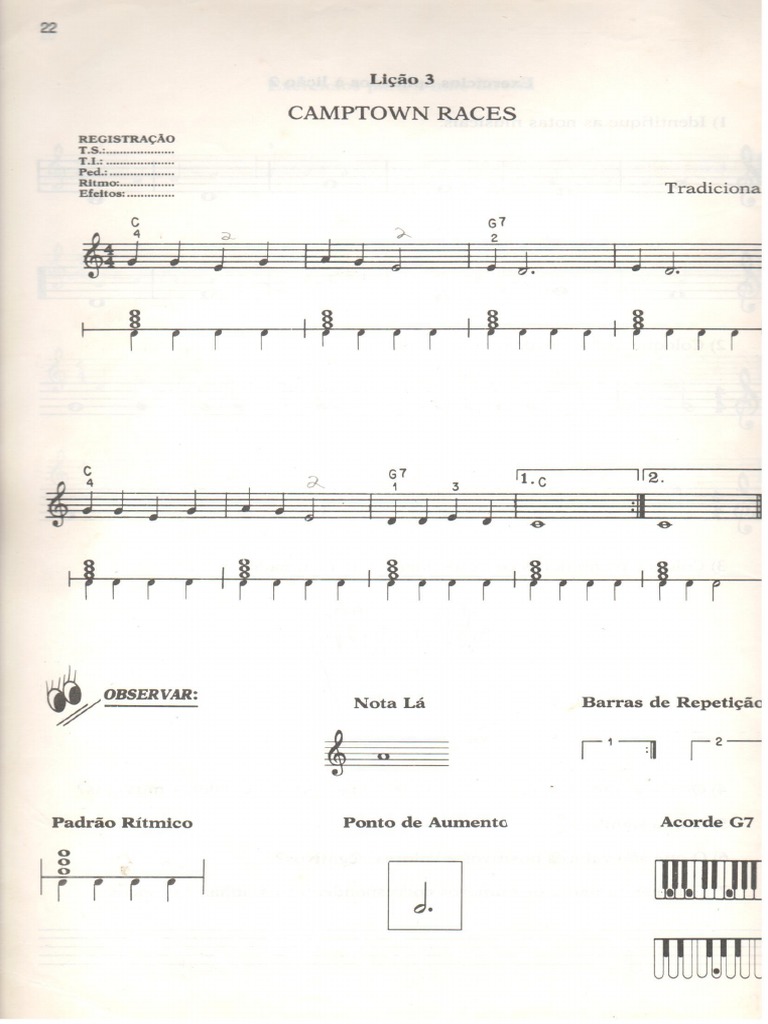 Camptown Races PDF | PDF