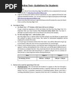 2021 AIT Online EET Test Instructions | PDF | Internet | Computer Science