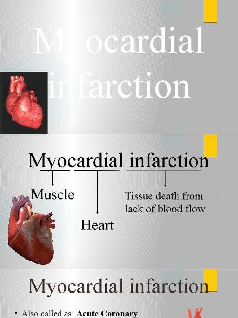 Myocardial Infarction | PDF | Myocardial Infarction | Coronary Artery ...