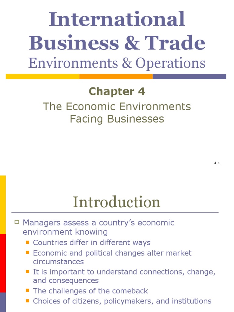 International Business & Trade: Environments & Operations | Download ...