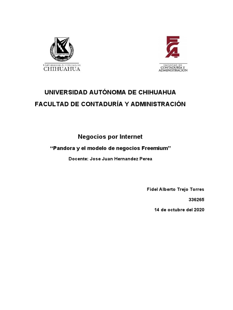 Pandora y El Modelo de Negocios Freemium | PDF