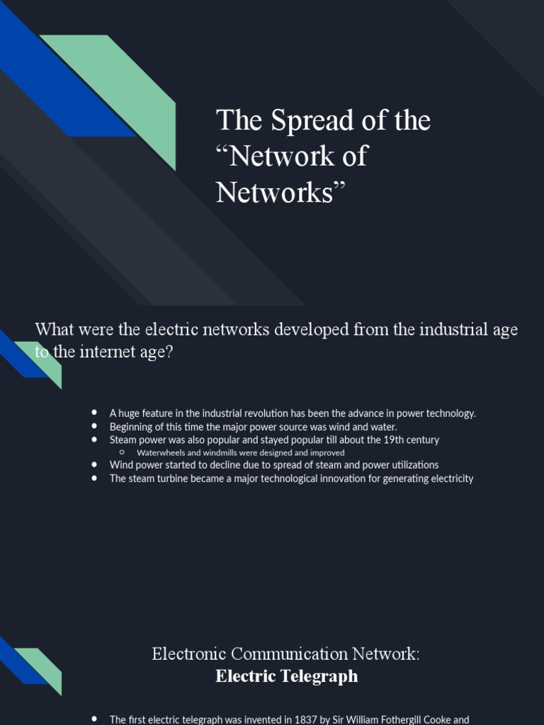 The Spread of The 22network of Networks 22-2 | PDF