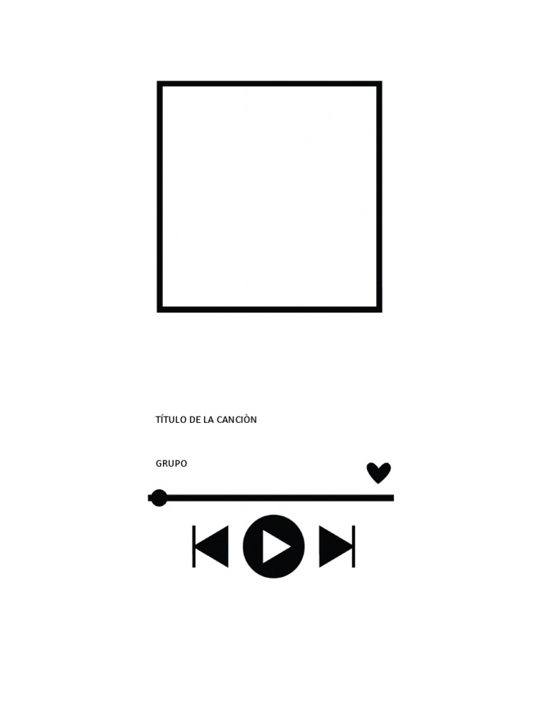 Spotify Template | PDF