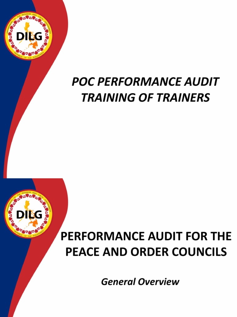 POC Performance Audit Overview | PDF | Government Information | Justice