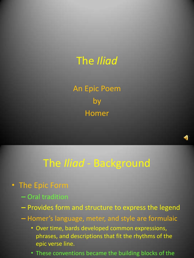 The Iliad: An Epic Poem by Homer | PDF | Paris (Mythology) | Trojan War