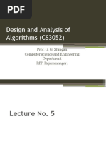 DAA - Lecture 21 - Optimal Merge Patterns | PDF | Code | Computer Programming