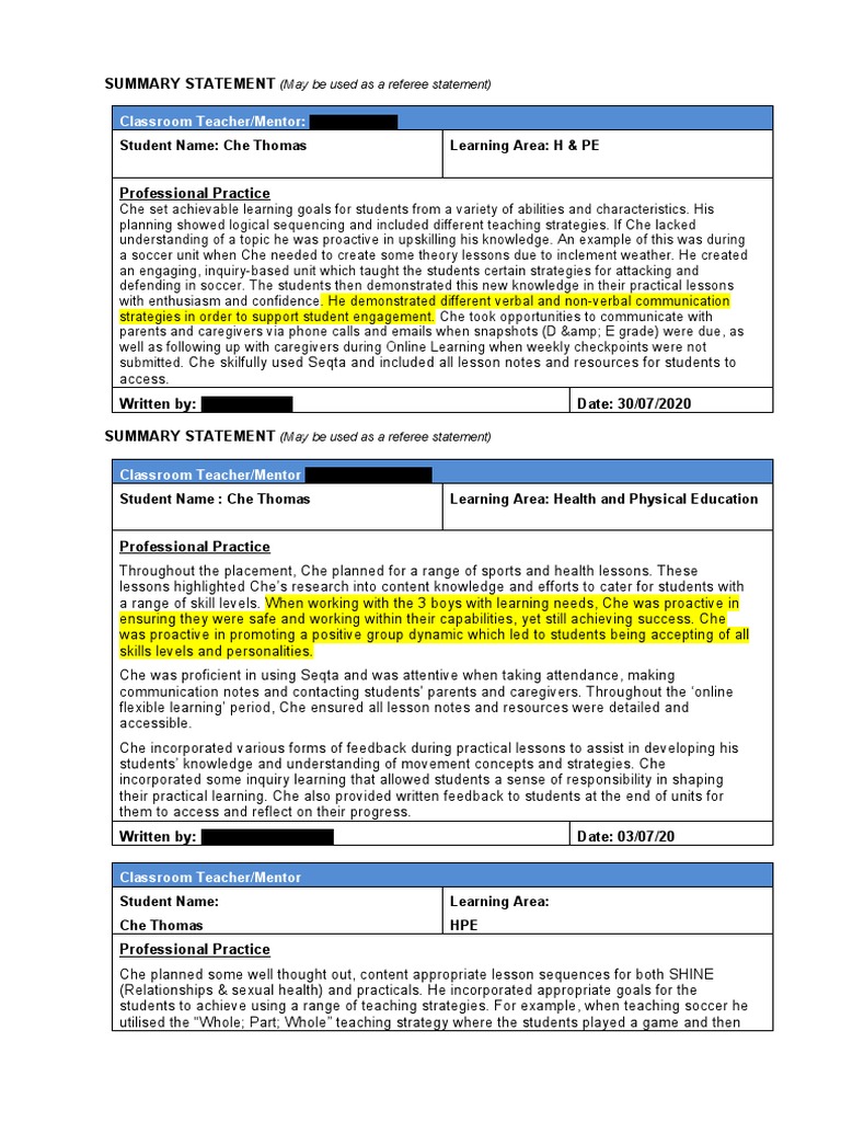 Che Thomas Final Report Set 4 | PDF | Educational Technology | Mentorship