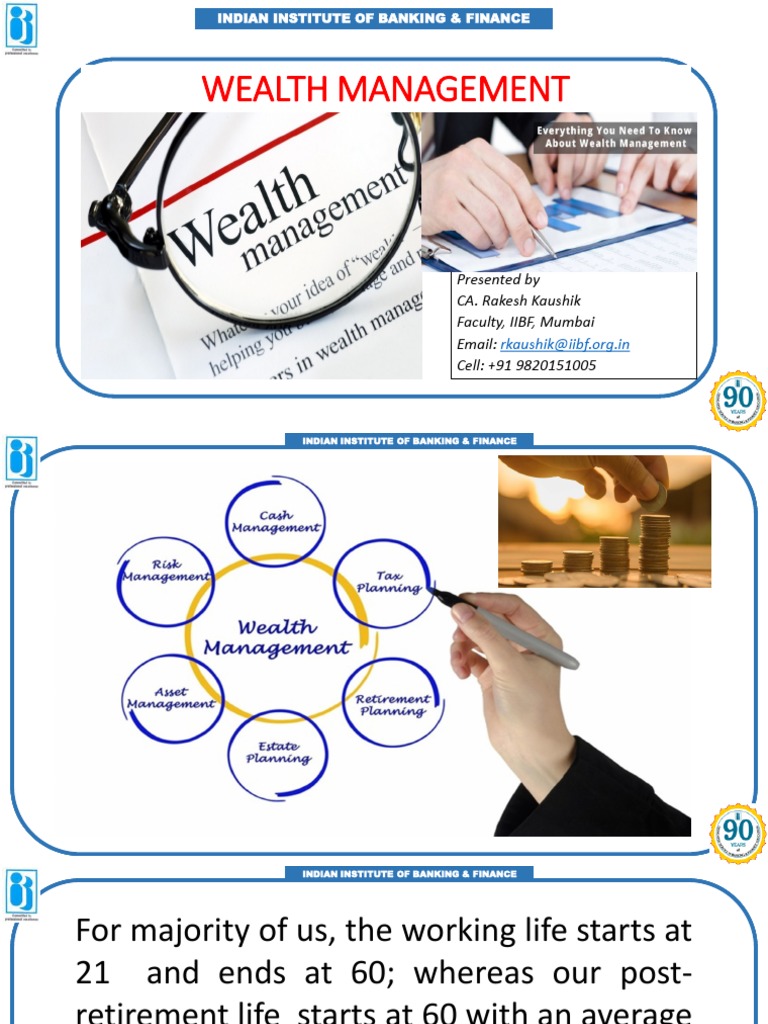 Wealth Management 22082020 | PDF | Asset Allocation | Wealth Management