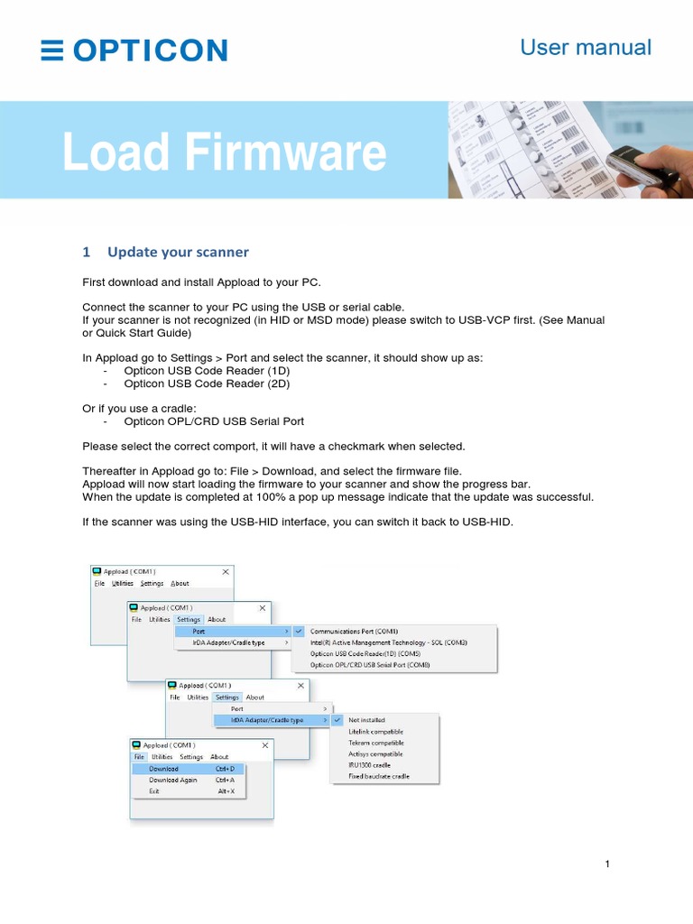 How To Load Firmware | PDF