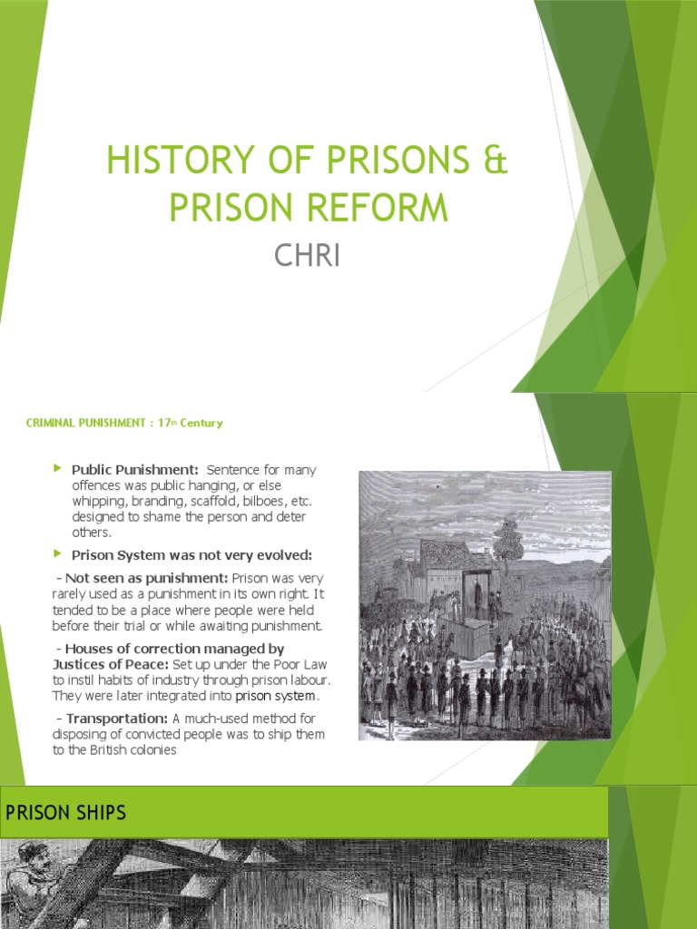 History of Prisons and Reform Efforts | PDF | Penal Labour | Prison