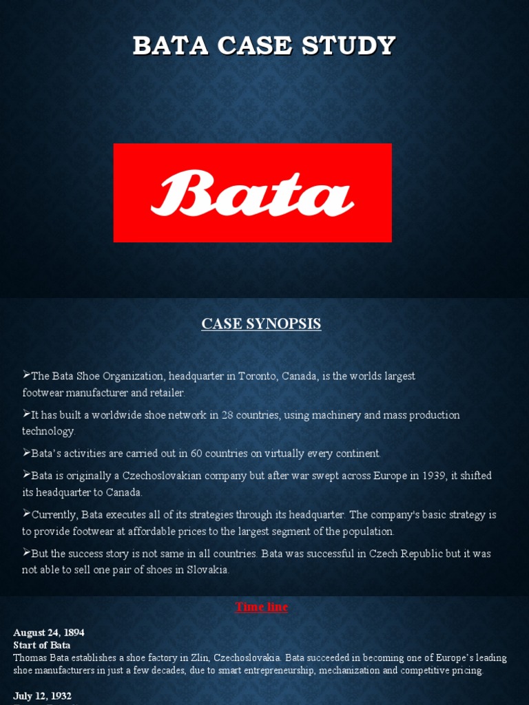 Bata Shoes Case Study - Online Download | PDF | Economies | Business