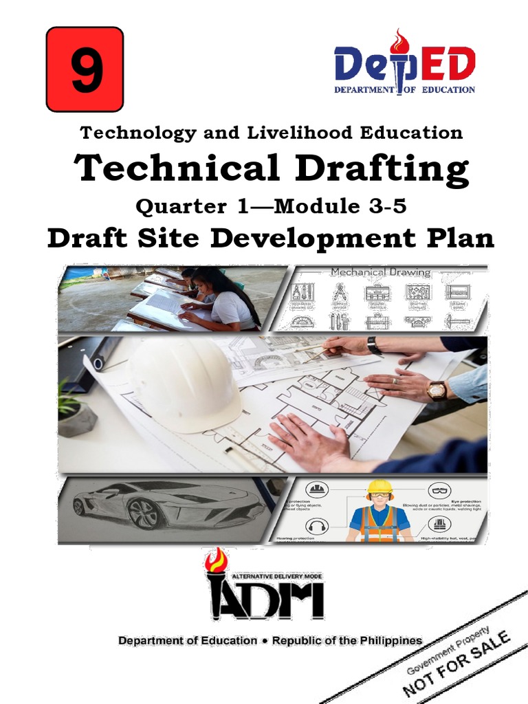 Technical Drafting: Draft Site Development Plan | PDF | Art | Computers