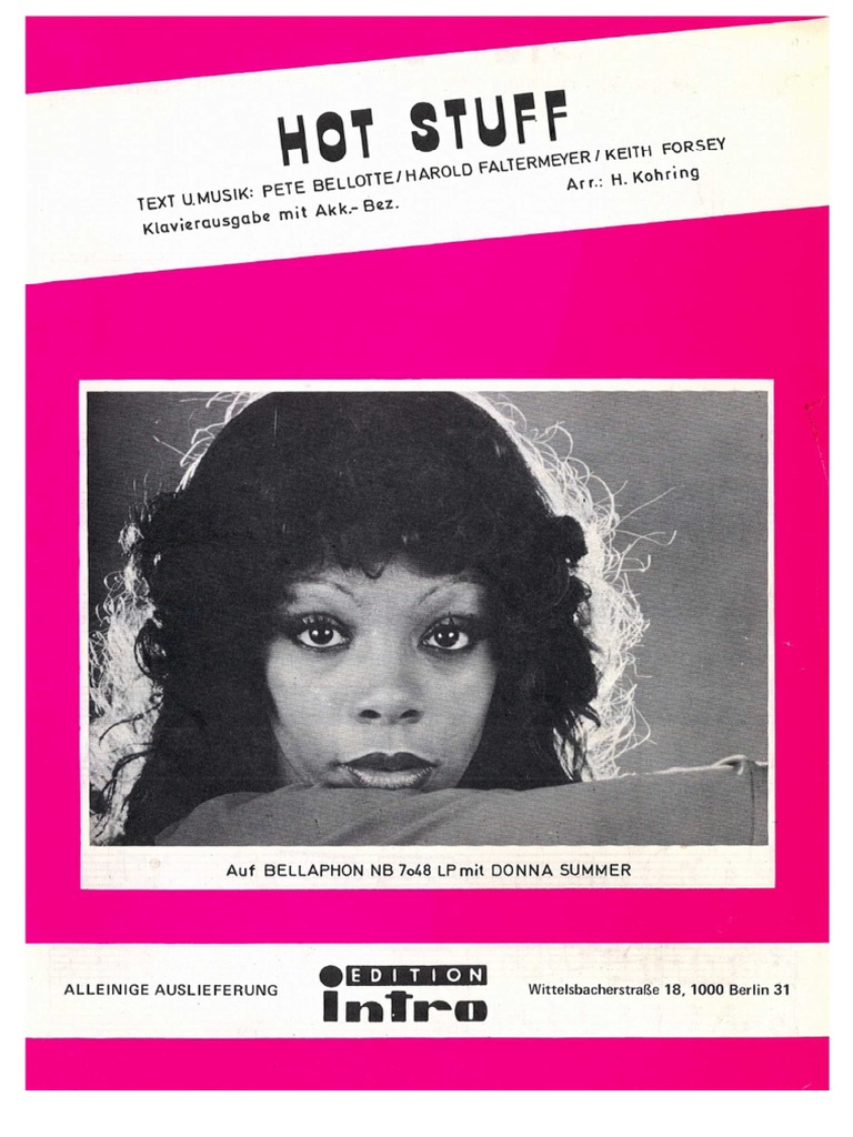 Hot Stuff Spartito | PDF