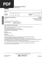IGCSE 0580 Formula Cheat Sheet 2025 (By Ginger Mathematician ...