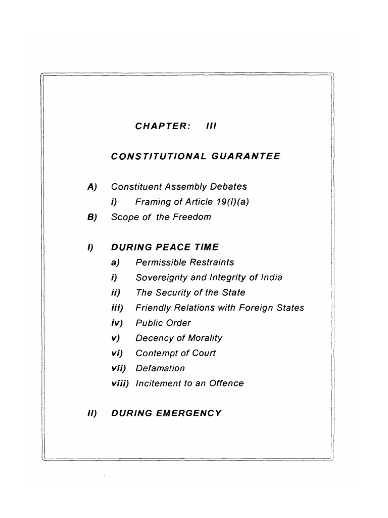 Constitutional Debates PDF | PDF | Defamation | Freedom Of The Press