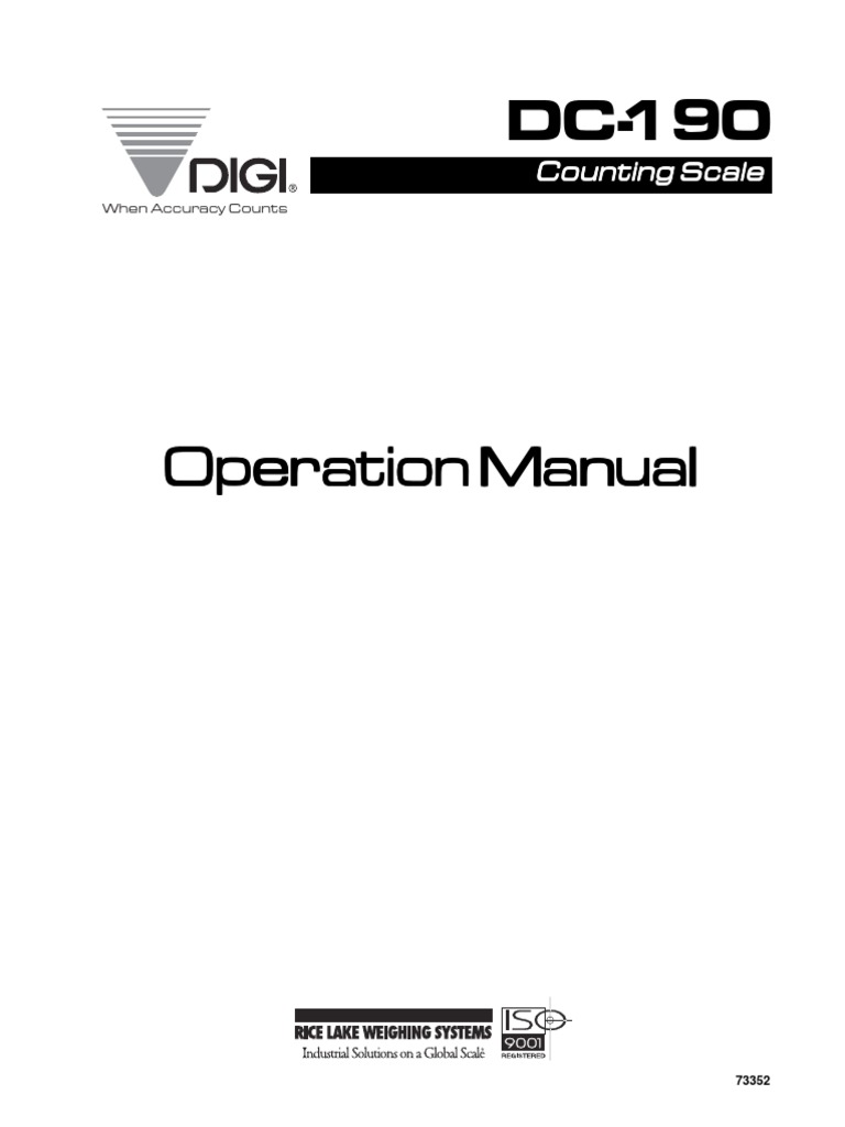 DC190 Manual | PDF | Weight | Mode (Music)