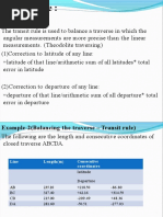 Latitude and Departure in Surveying | PDF | Latitude | Surveying
