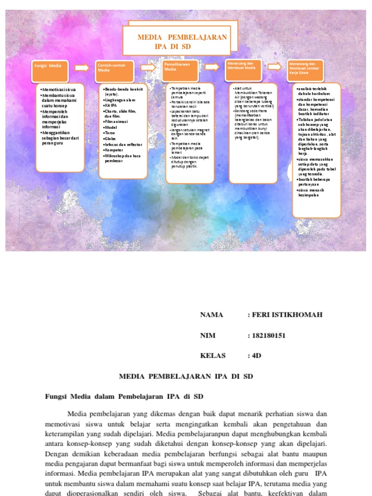 Media Pembelajaran IPA untuk SD | PDF