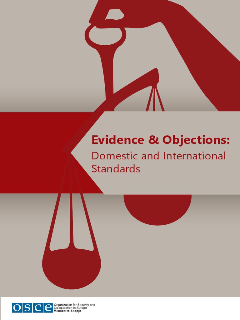 Mock Trial Objections PDF | PDF | Witness | Evidence (Law)