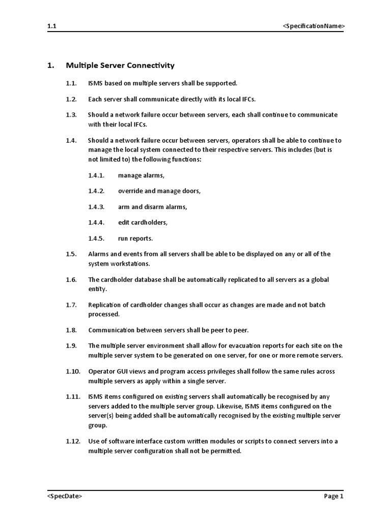 Multiple Server Communication Protocols | PDF | Server (Computing ...