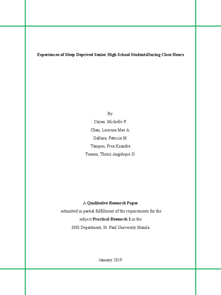 Format TITLE PAGE | PDF
