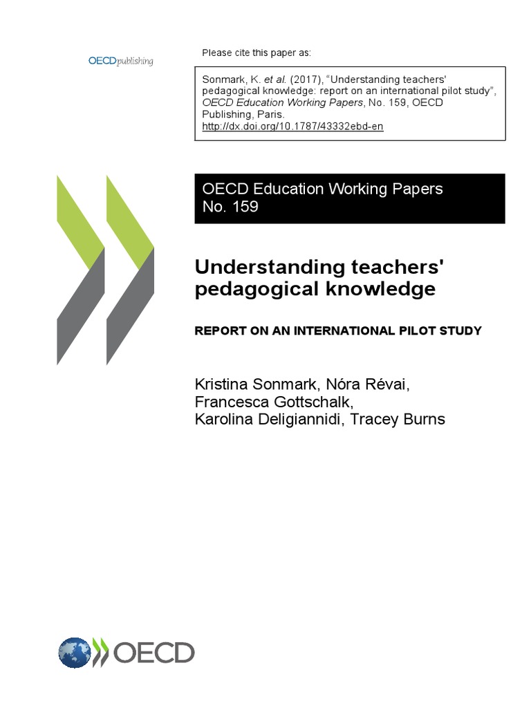 Understanding Teachers' Pedagogical Knowledge, 2017 | PDF | Teachers ...