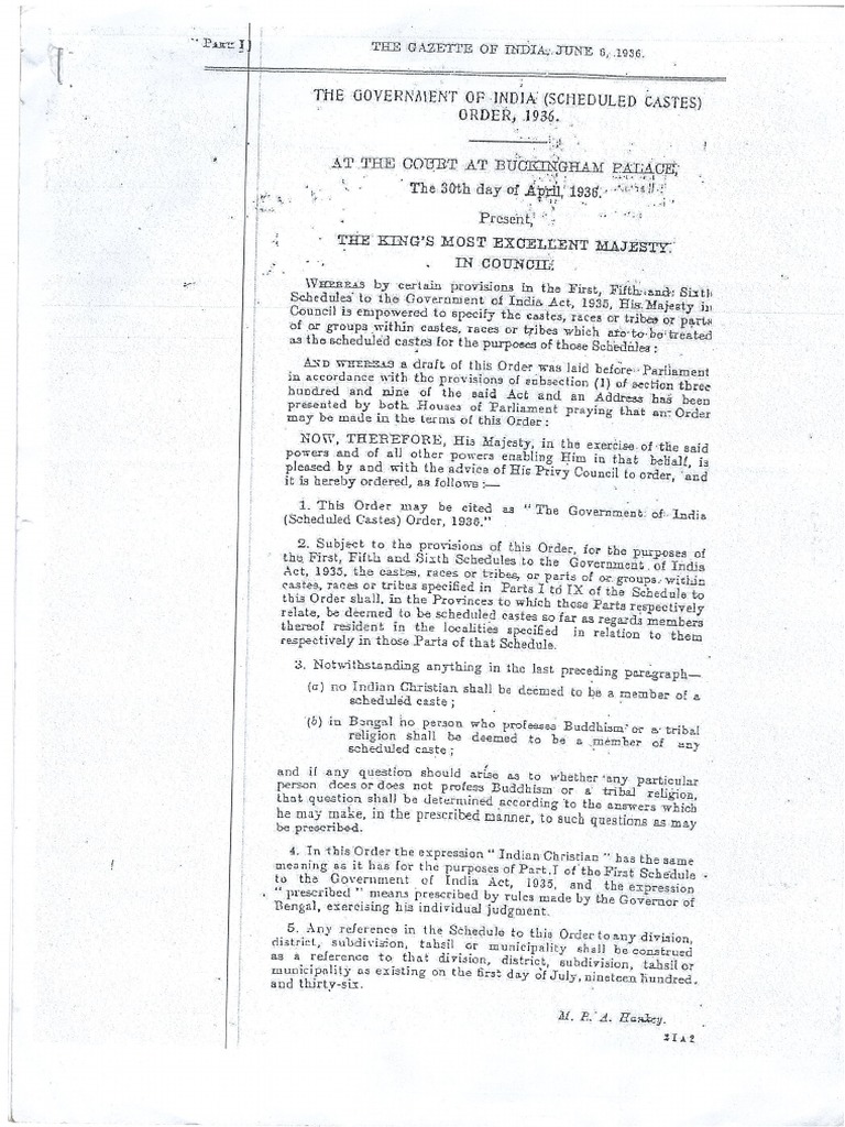 Goi SC Order 1936 | PDF
