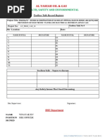 Attendance Sheet - TBT | PDF