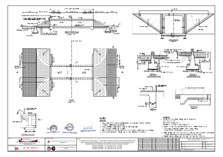 1x1.2x1.2 BOX CULVERT GAD-2-LANE | PDF | Road Transport | Transport