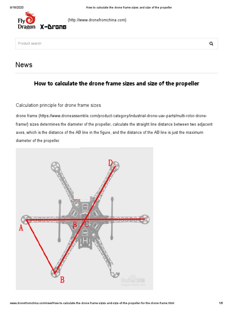 Drone Frame Sizes The Complete Guide To Buying 💸 An FPV Quadcopter