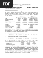 Business Combination by Dayag | PDF | Book Value | Goodwill (Accounting)