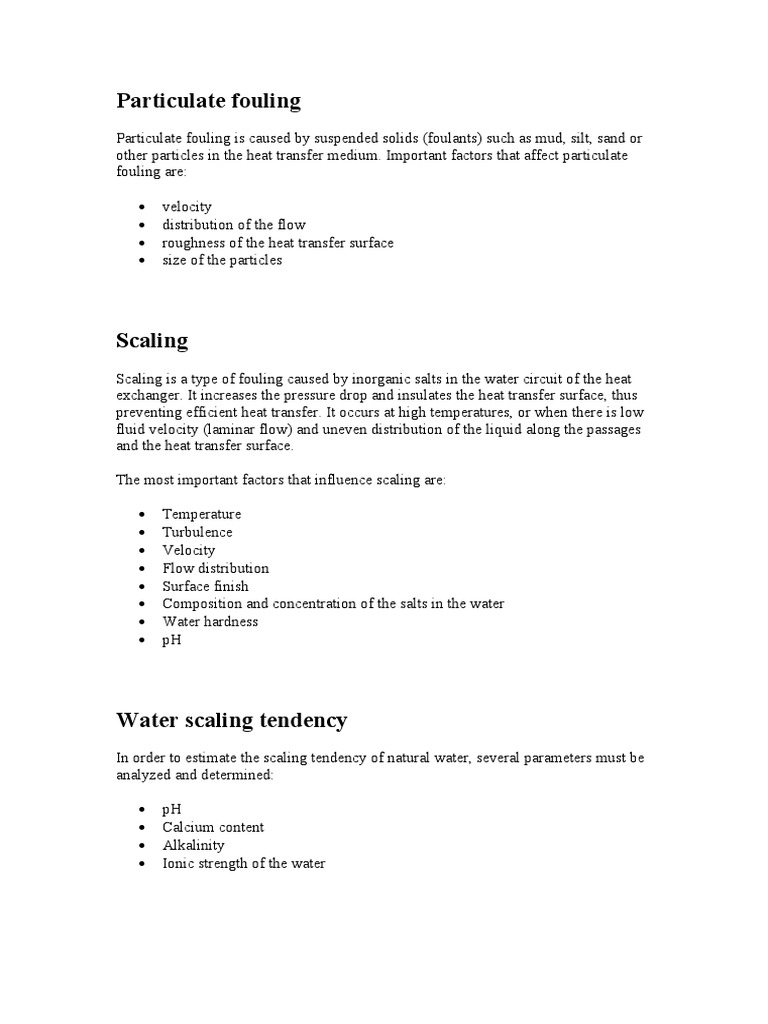 Understanding Particulate Fouling | PDF | Heat Transfer | Corrosion