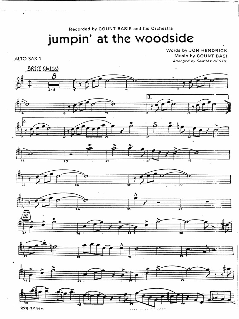 Jumpin at The Woodside-Nestico | PDF