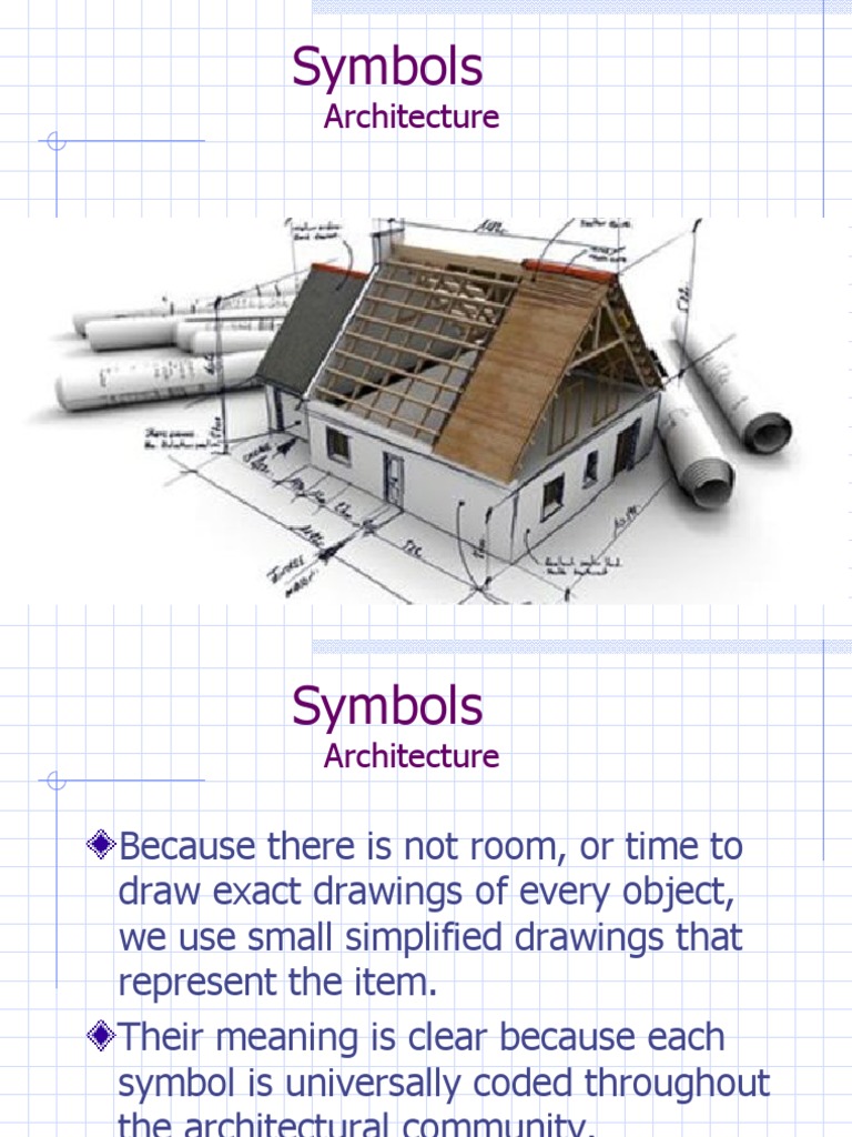 Lec 3 Architectural - Symbols | PDF | Art