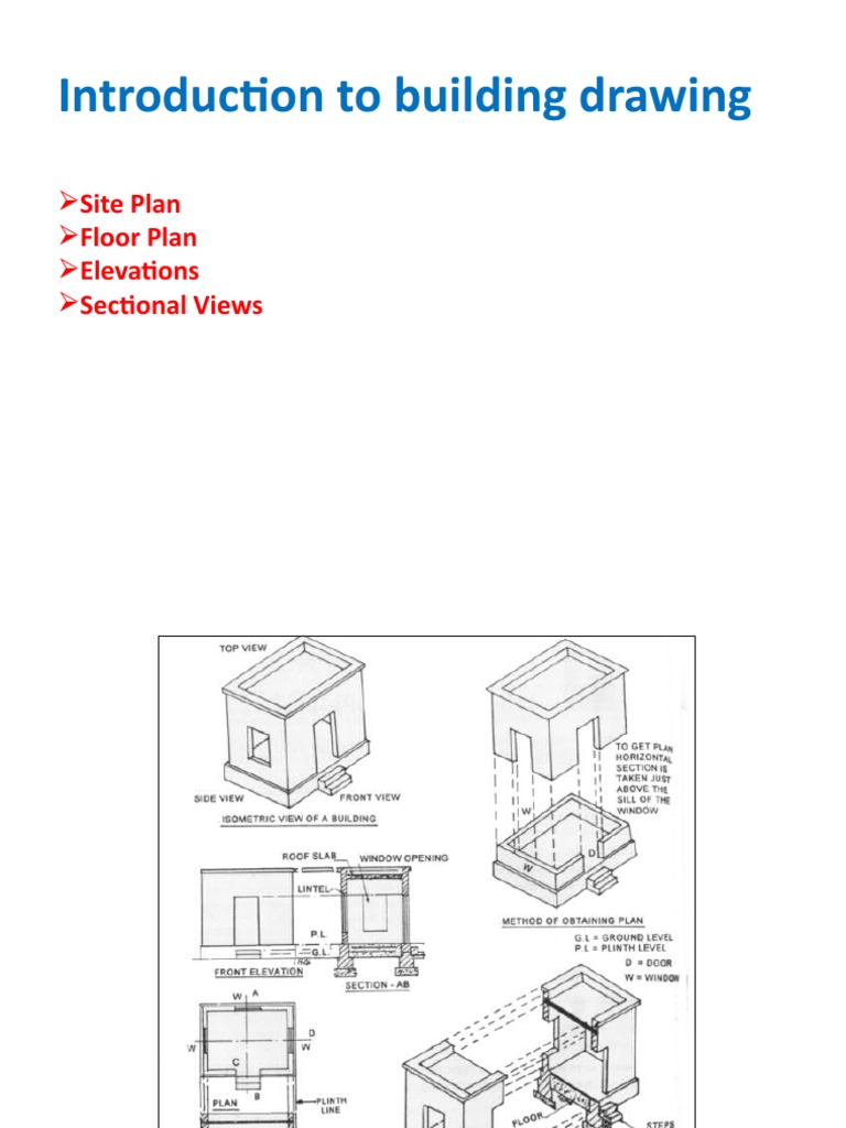 Lec Floor Plan, Section Elevations | PDF | Plumbing | Economic Sectors