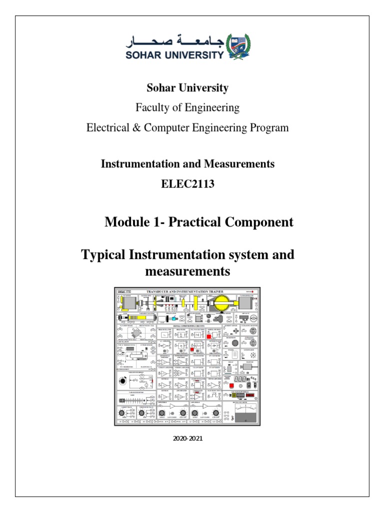 Module 1 - Practical Component PDF | PDF | Amplifier | Operational ...