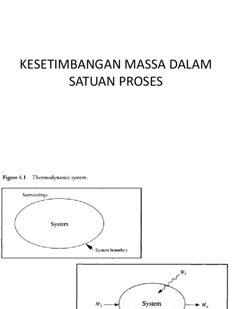 Mass Balance | PDF