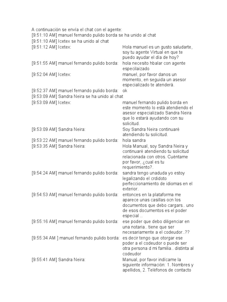 Chat Con Sandra Neira | PDF | Informática y tecnología de la información