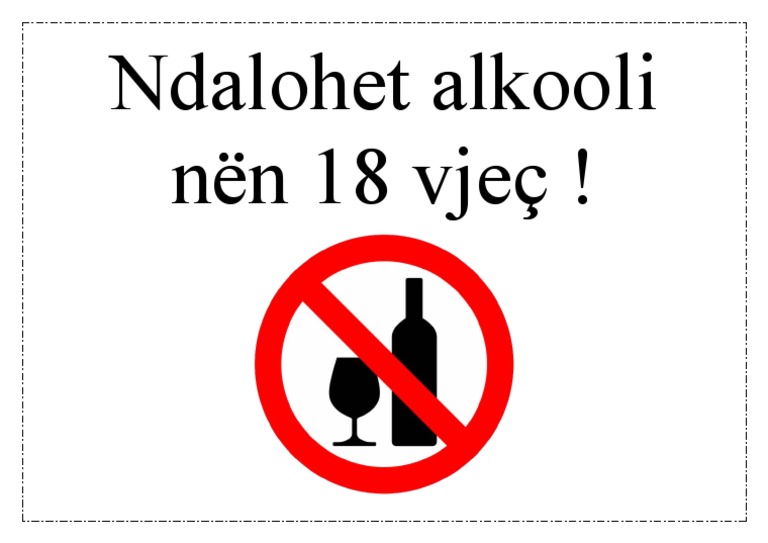 Ndalohet Alkooli 1 | PDF