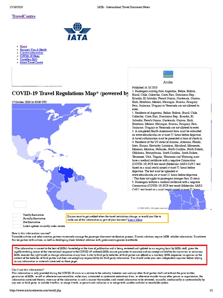 IATA - International Travel Document News | PDF | Business