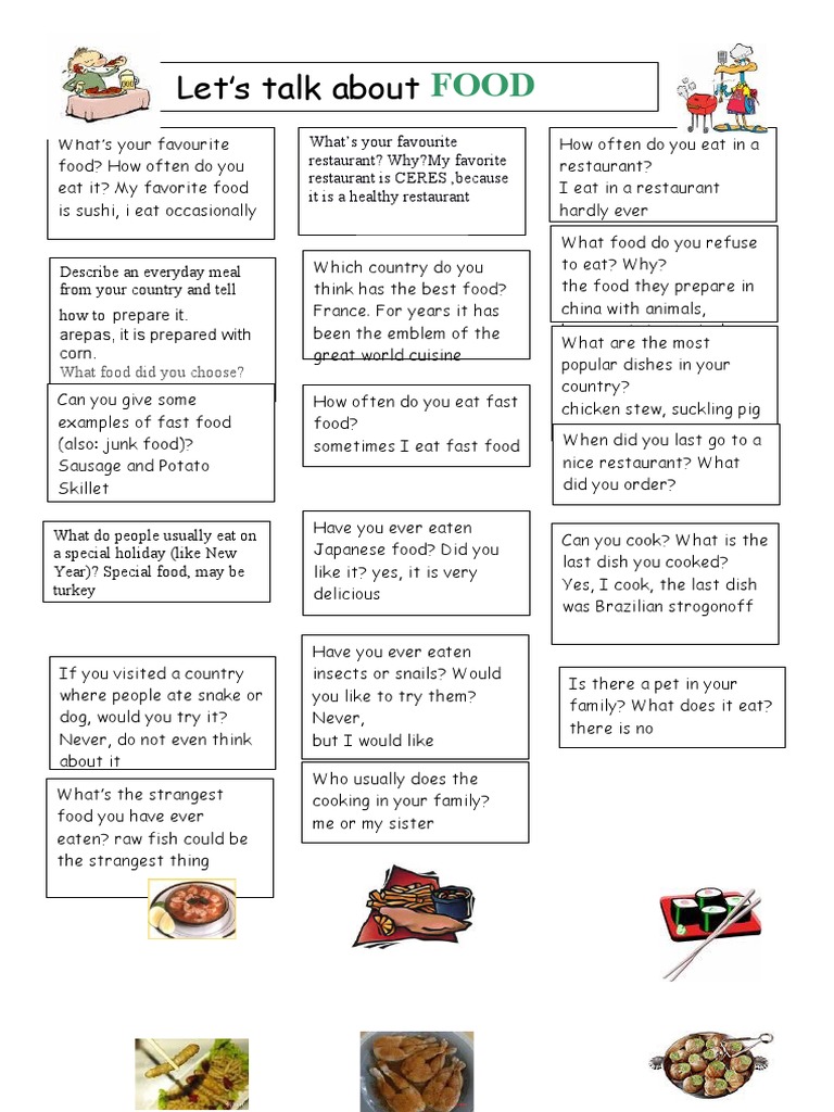 Lets Talk About Food | PDF | Restaurants | Fast Food