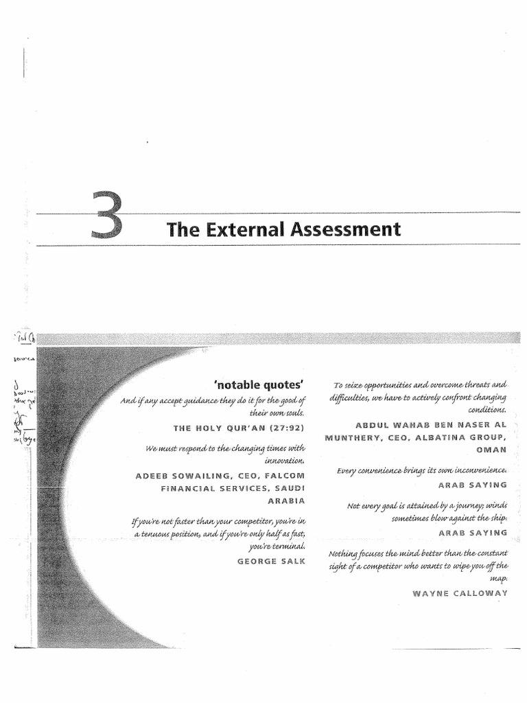 Chapter 3 The External Assessment Pdf Pdf