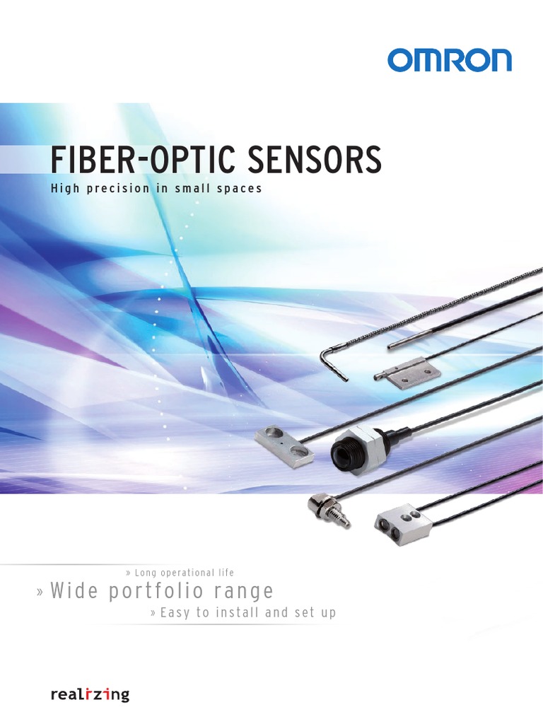 Omron PDF | PDF | Optical Fiber | Sensor