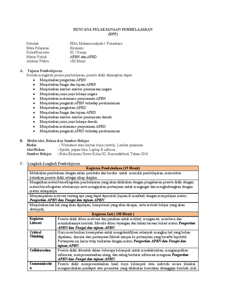Pengertian APBN Dan Fungsi Dan Tujuan APBN.: Kegiatan Pendahuluan (15 ...